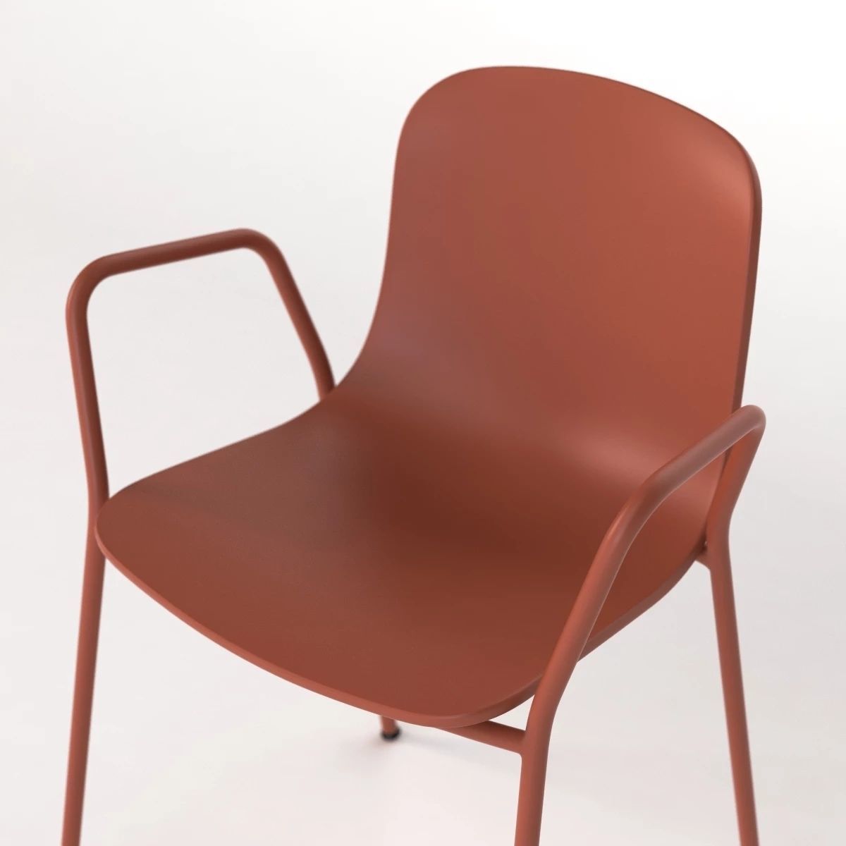Kubikoff Holi Stackable Chair by Simone Viola 3D model | CGTrader