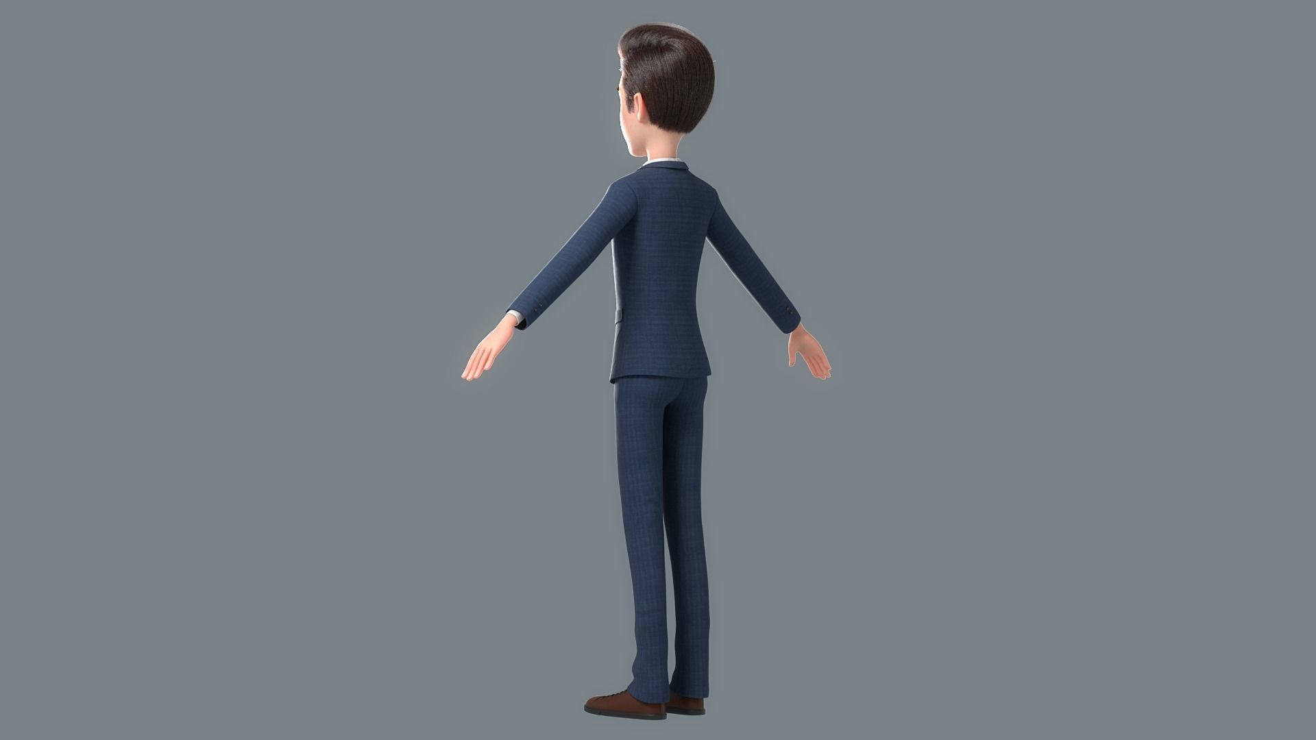Cartoon Man Rigged 3D model rigged | CGTrader