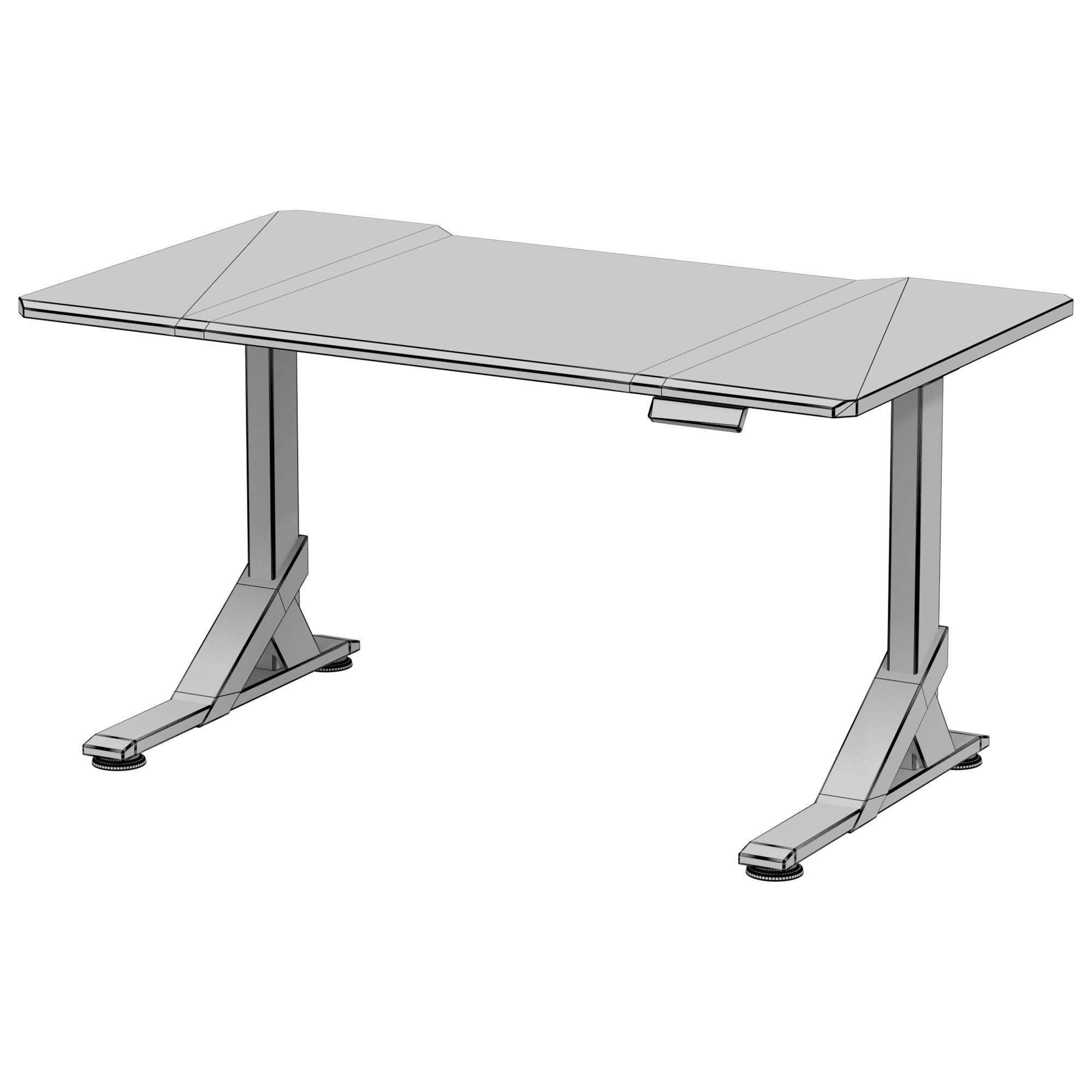 IKEA - UPPSPEL Gaming table 3D model | CGTrader