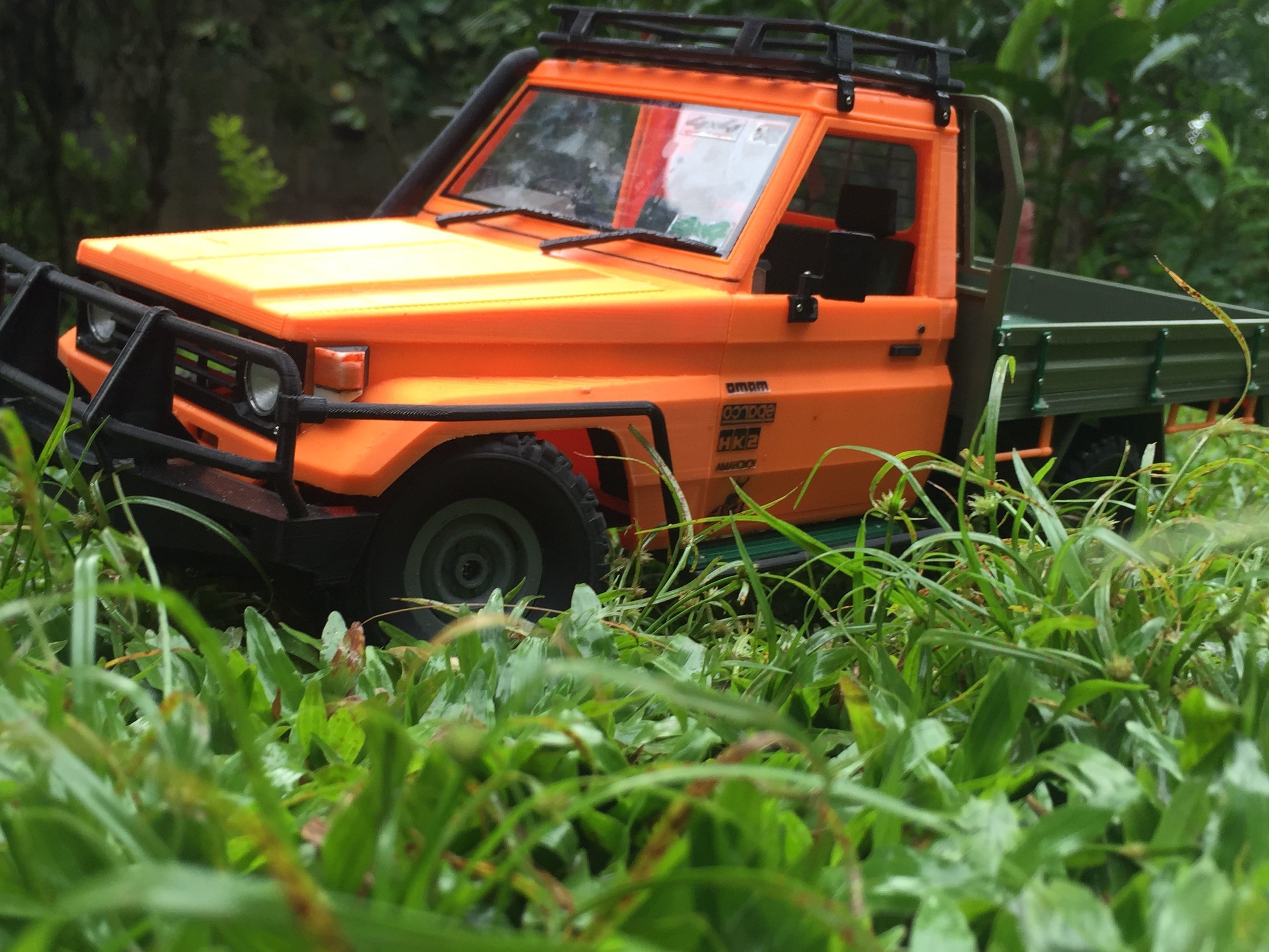 toyota land cruiser ute rc body 1 to 16 WPL scale 3D model 3D printable ...