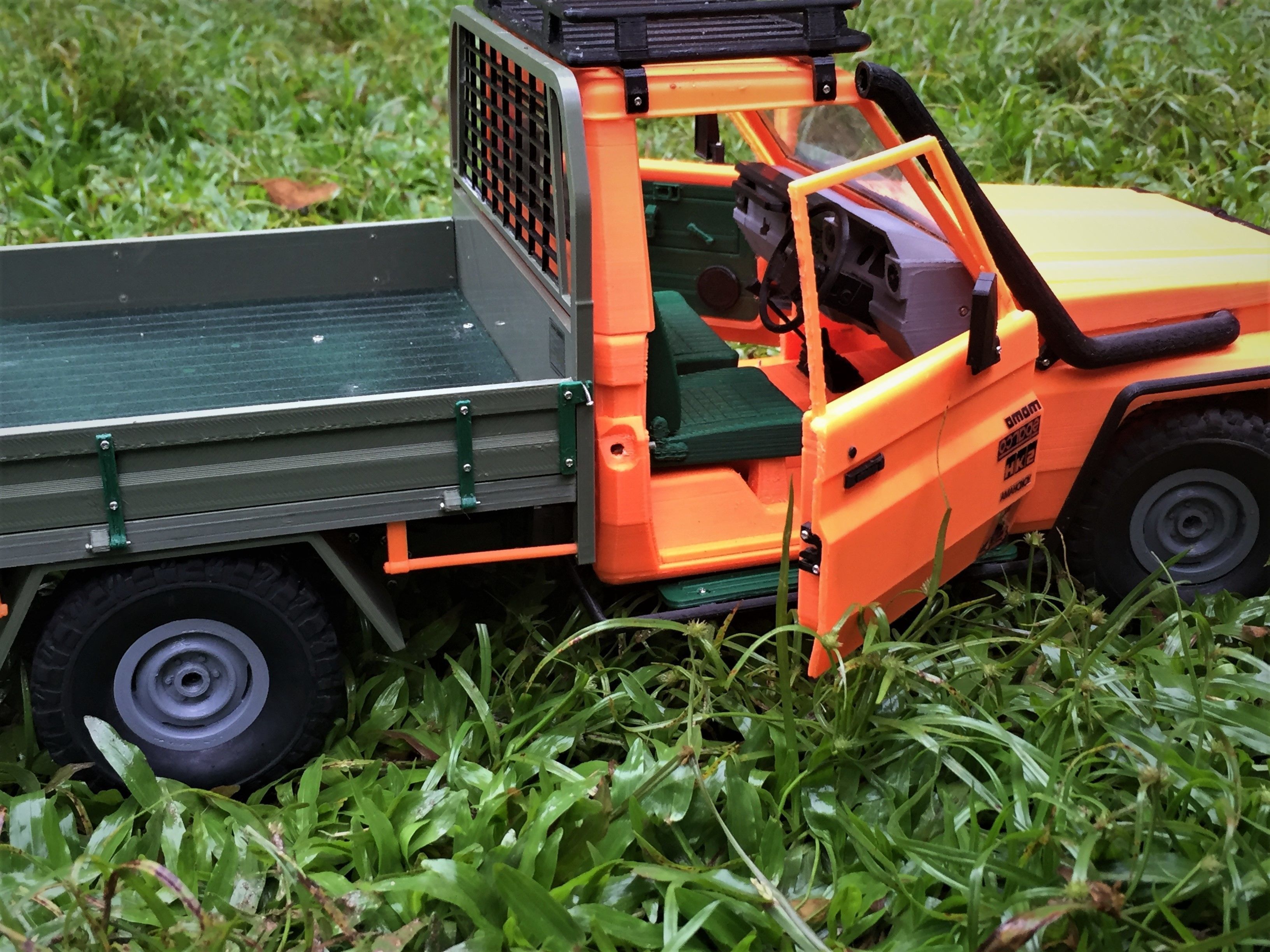 toyota land cruiser ute rc body 1 to 16 WPL scale 3D model 3D printable ...