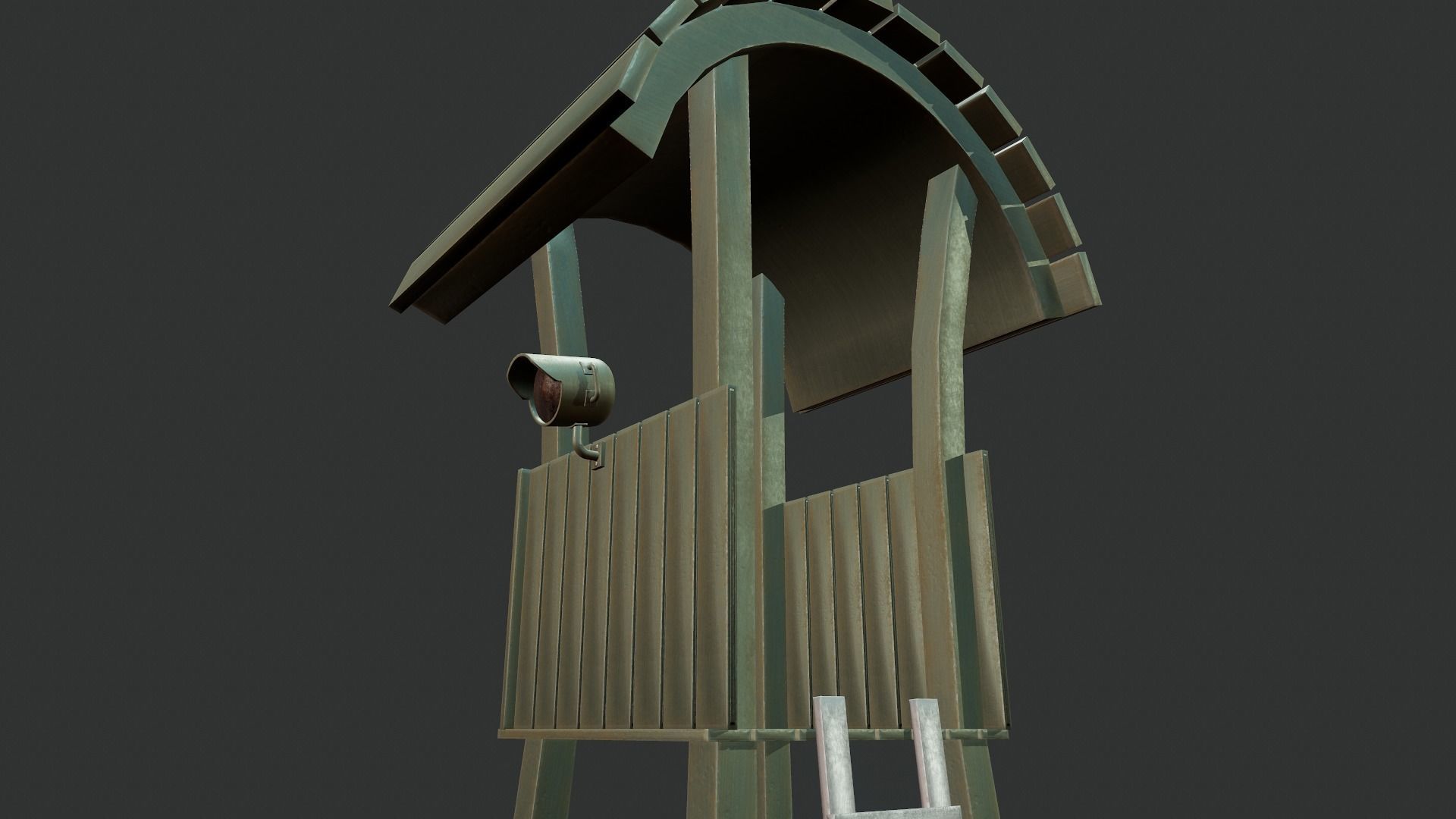 3D model Watchtower - Tutorial Included VR / AR / low-poly | CGTrader