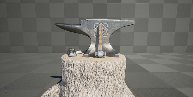 Medieval Anvil free VR / AR / low-poly 3D model | CGTrader