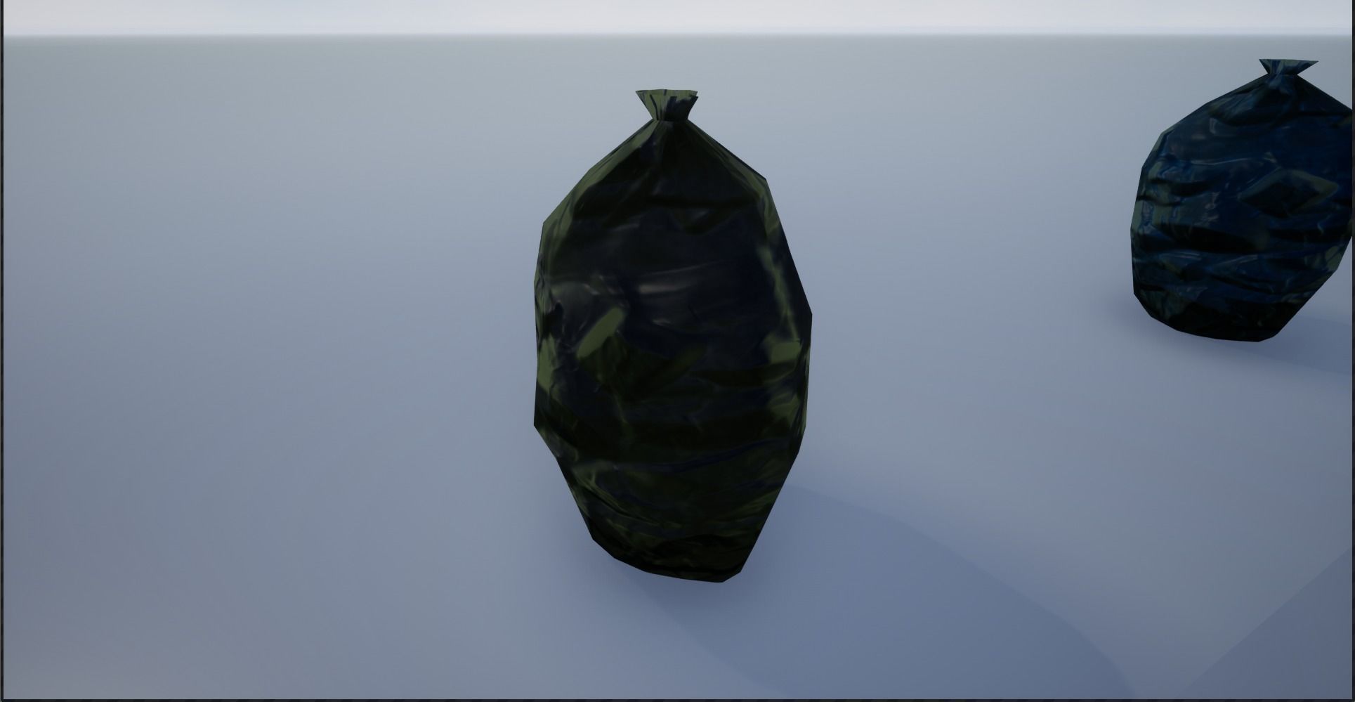 3D model Lowpoly Trash Bins and Trash Bags VR / AR / low-poly | CGTrader