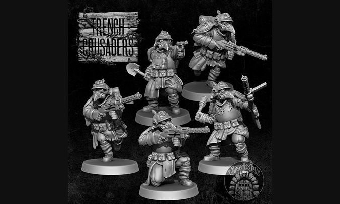 Trench crusaders 3D model 3D printable | CGTrader