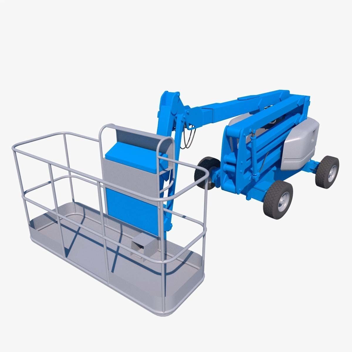 manlift scissor lift 3D model | CGTrader