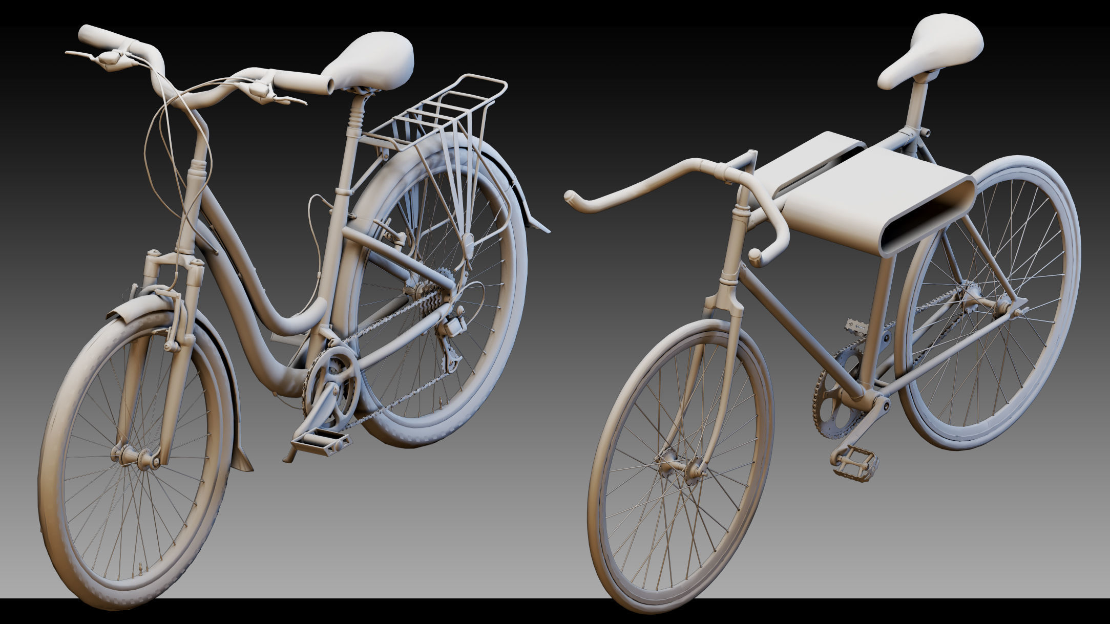 40 Bicycles- Kitbash- High detail 3d models 3D model | CGTrader