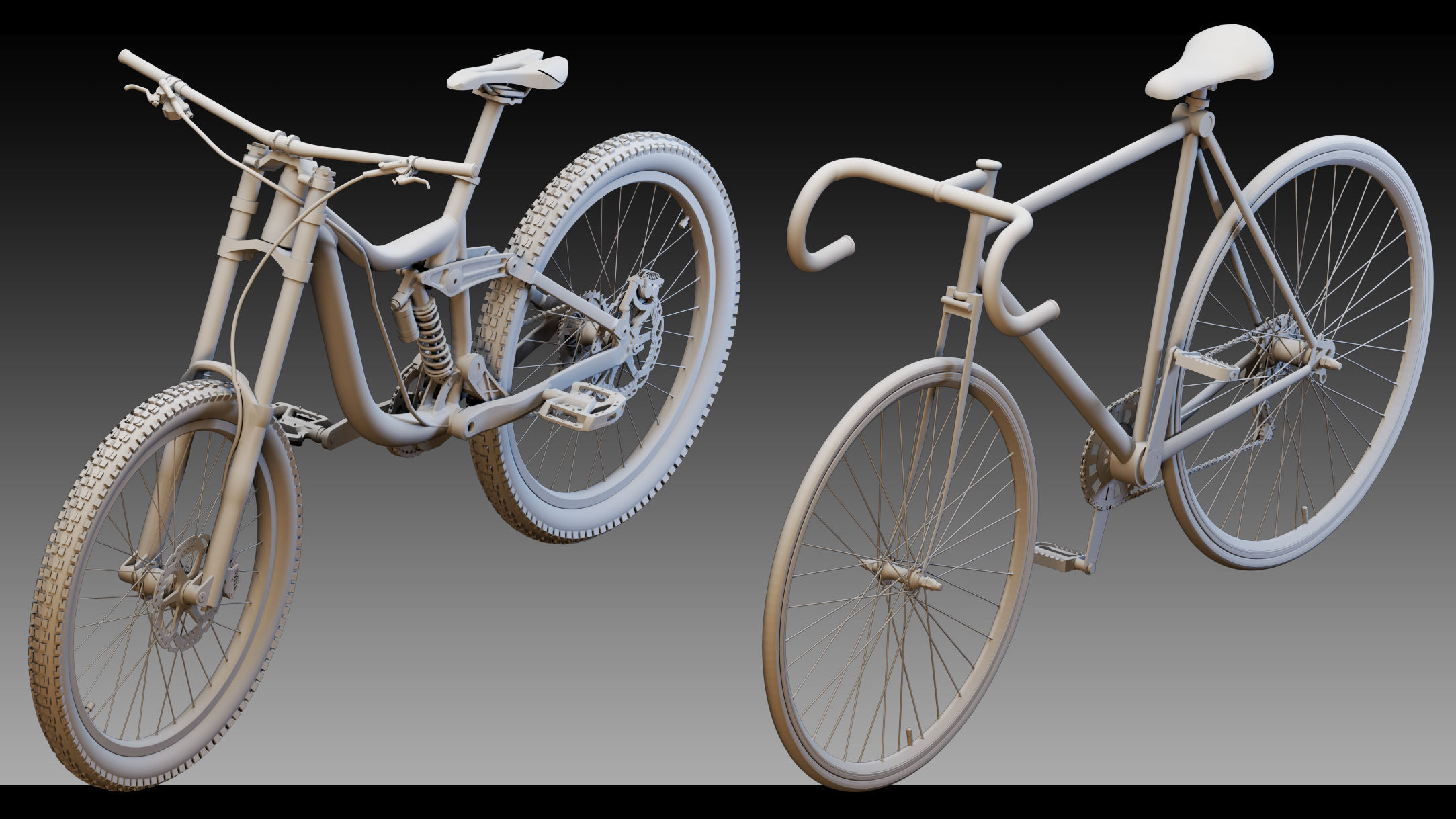 40 Bicycles- Kitbash- High detail 3d models 3D model | CGTrader