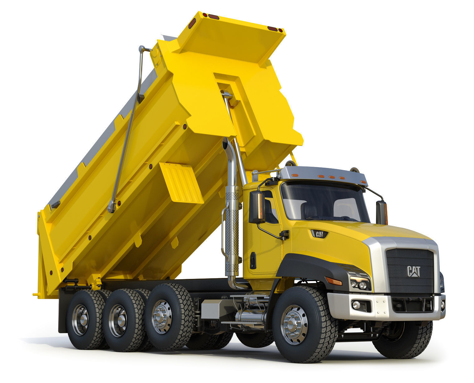 Dump Truck CT660S 3D model | CGTrader