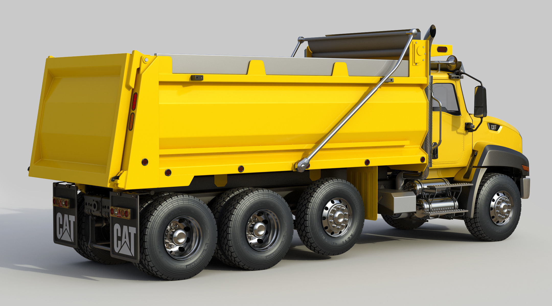 Dump Truck CT660S 3D model | CGTrader