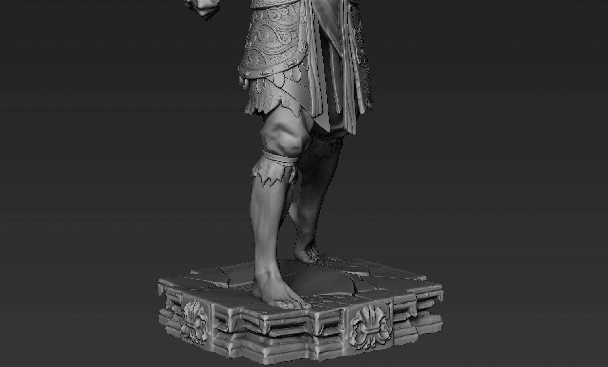 Monkey King 3D model 3D printable | CGTrader