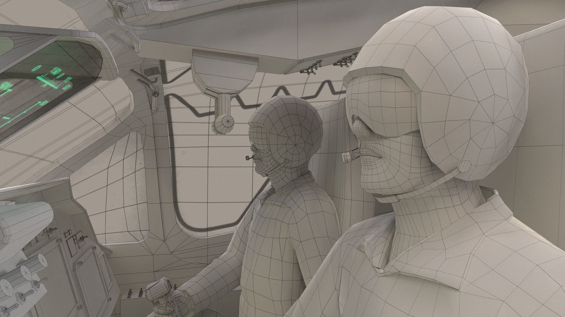 3D model Kamov Ka-52K Katran Complex Animation VR / AR / low-poly ...