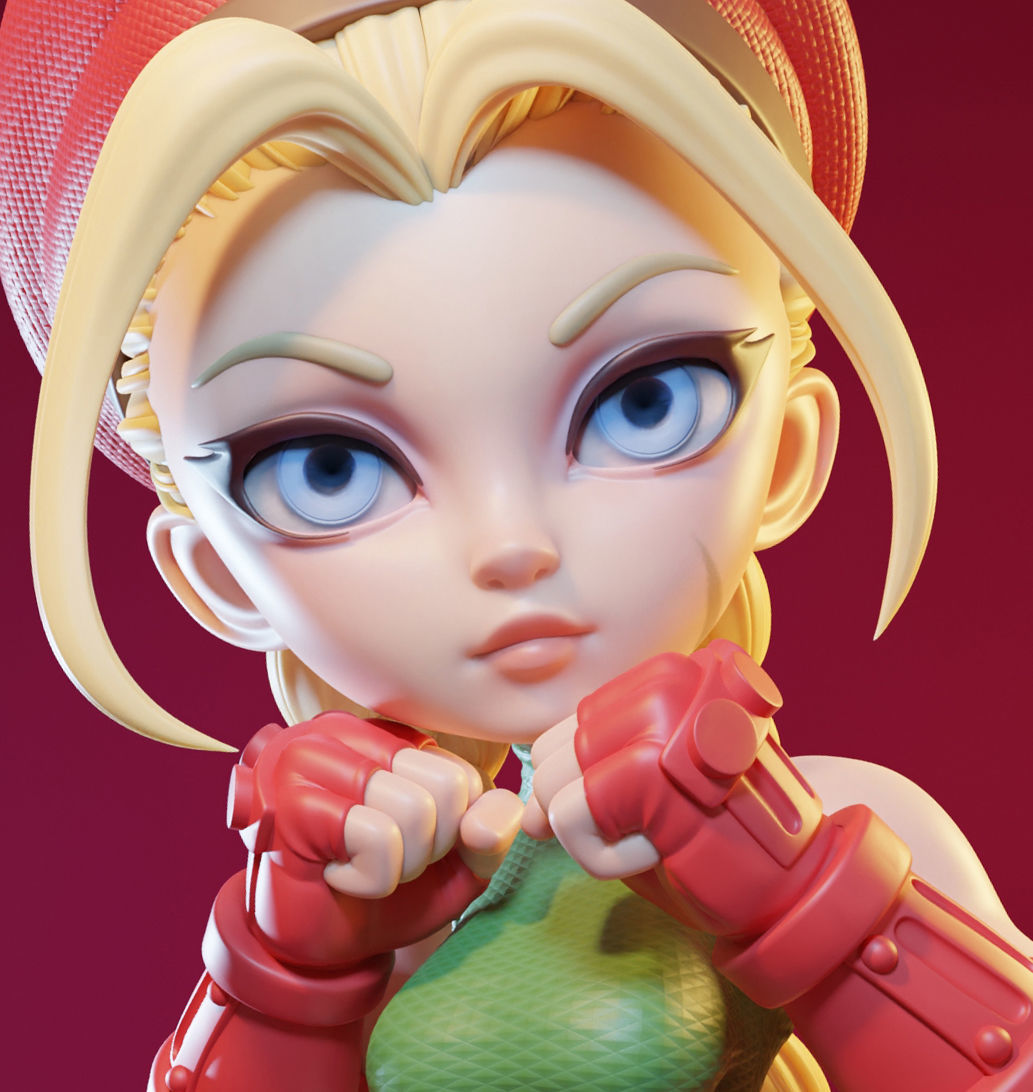 Cammy White Killer Bee Street Fighter 3D model 3D printable | CGTrader