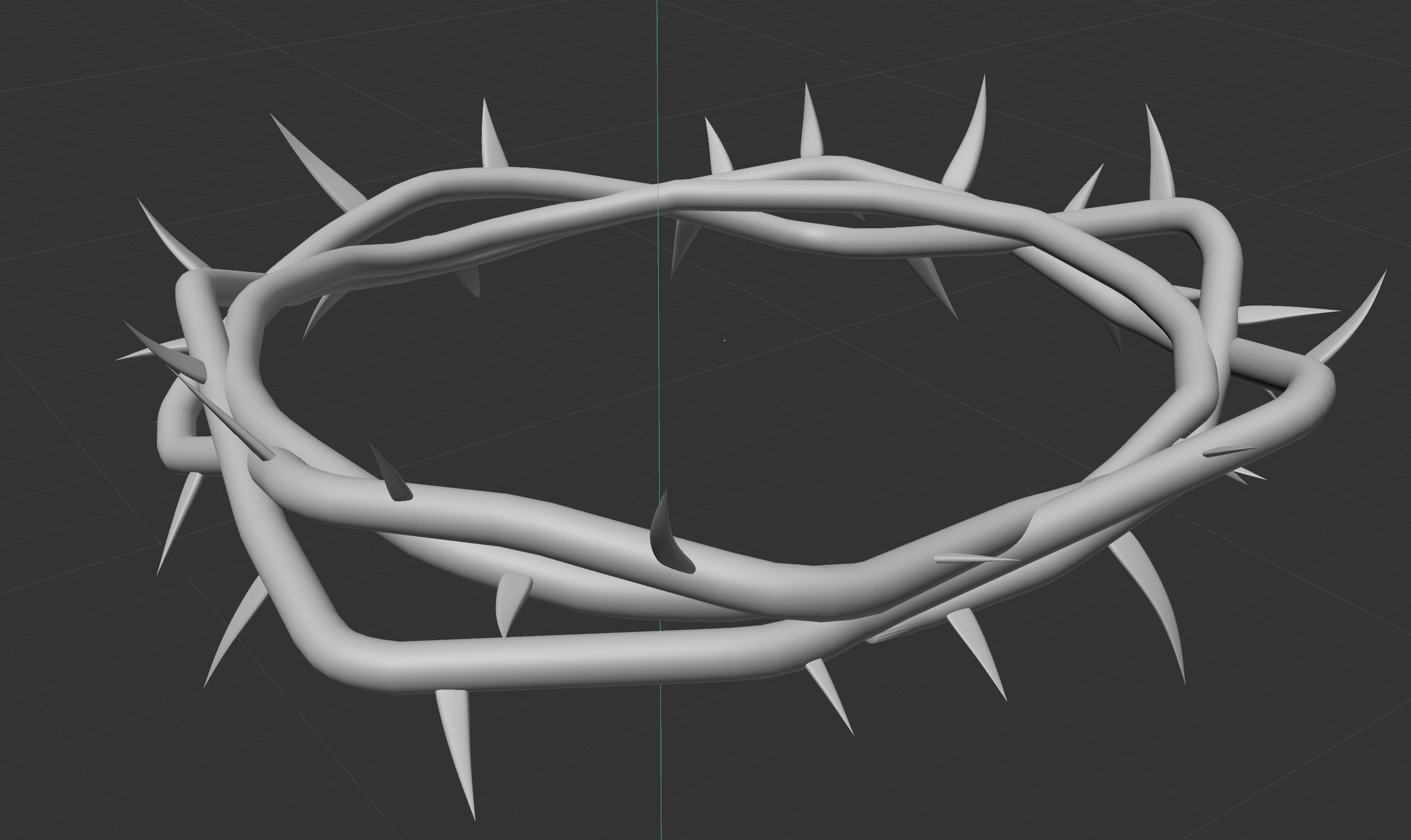 3D model Kendrick Lamar X Tiffany Crown of Throns VR / AR / low-poly ...
