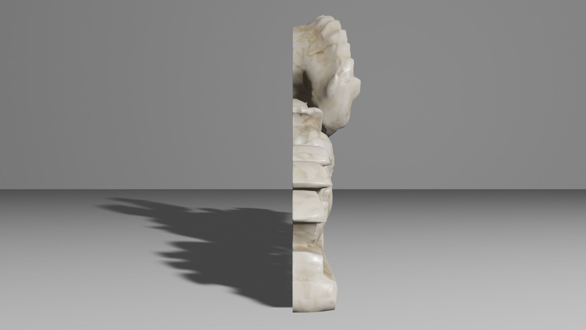 Decorative Stone Relief Sculpture 3D model | CGTrader