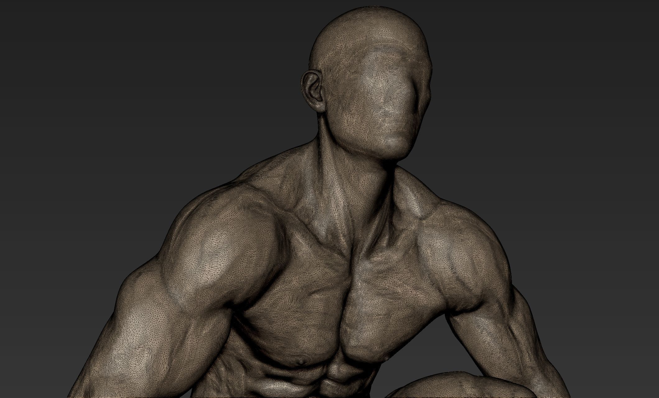 Superhero Figure Pose 5 3D model | CGTrader