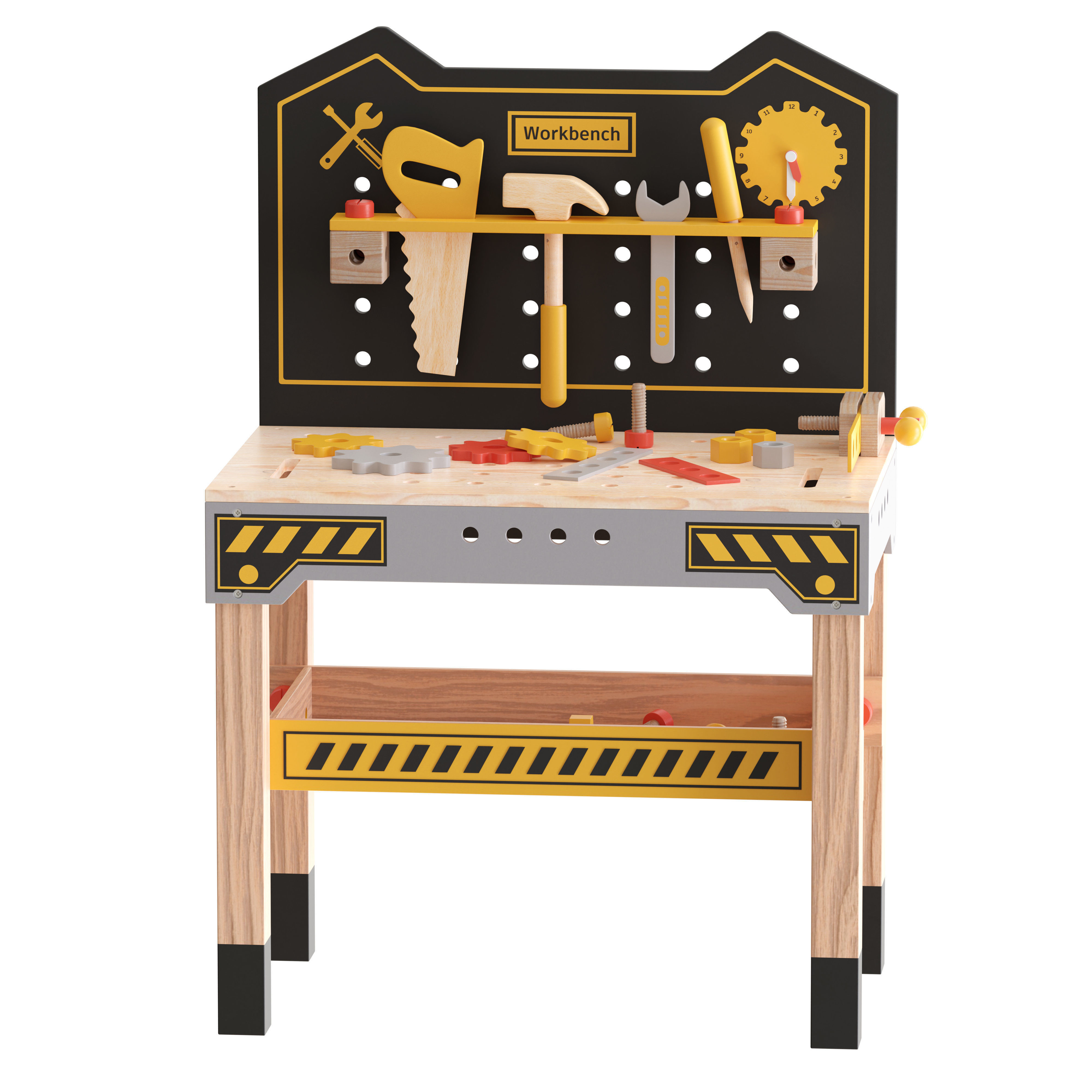 3D model ROBUD Wooden Tool Workbench Toy for Kids VR / AR / low-poly ...