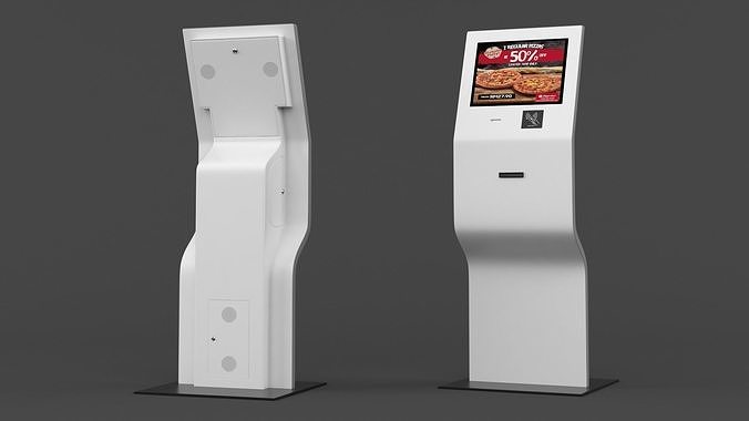 Electronic Kiosk 3D model | CGTrader