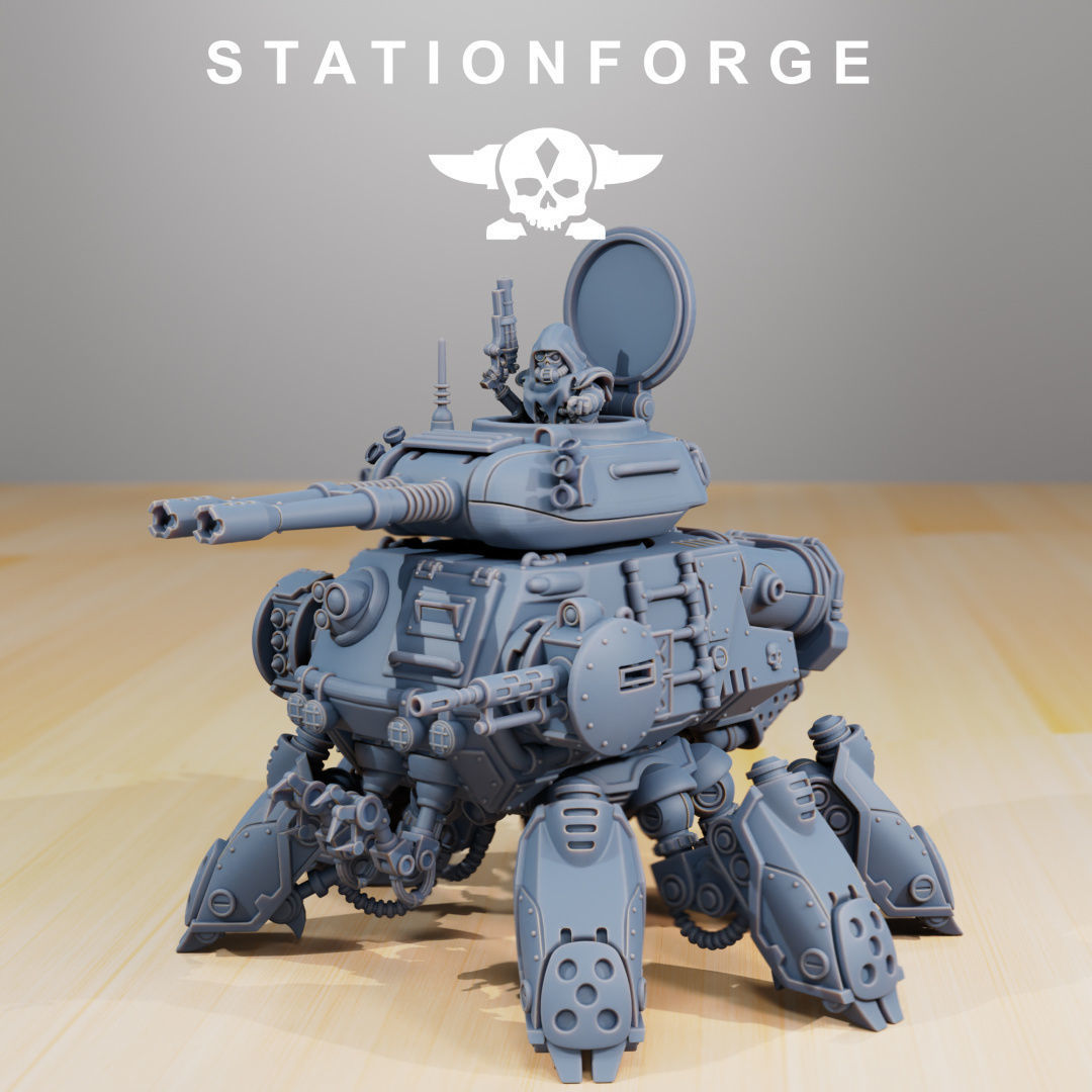 Scavenger Tank 3D model 3D printable | CGTrader