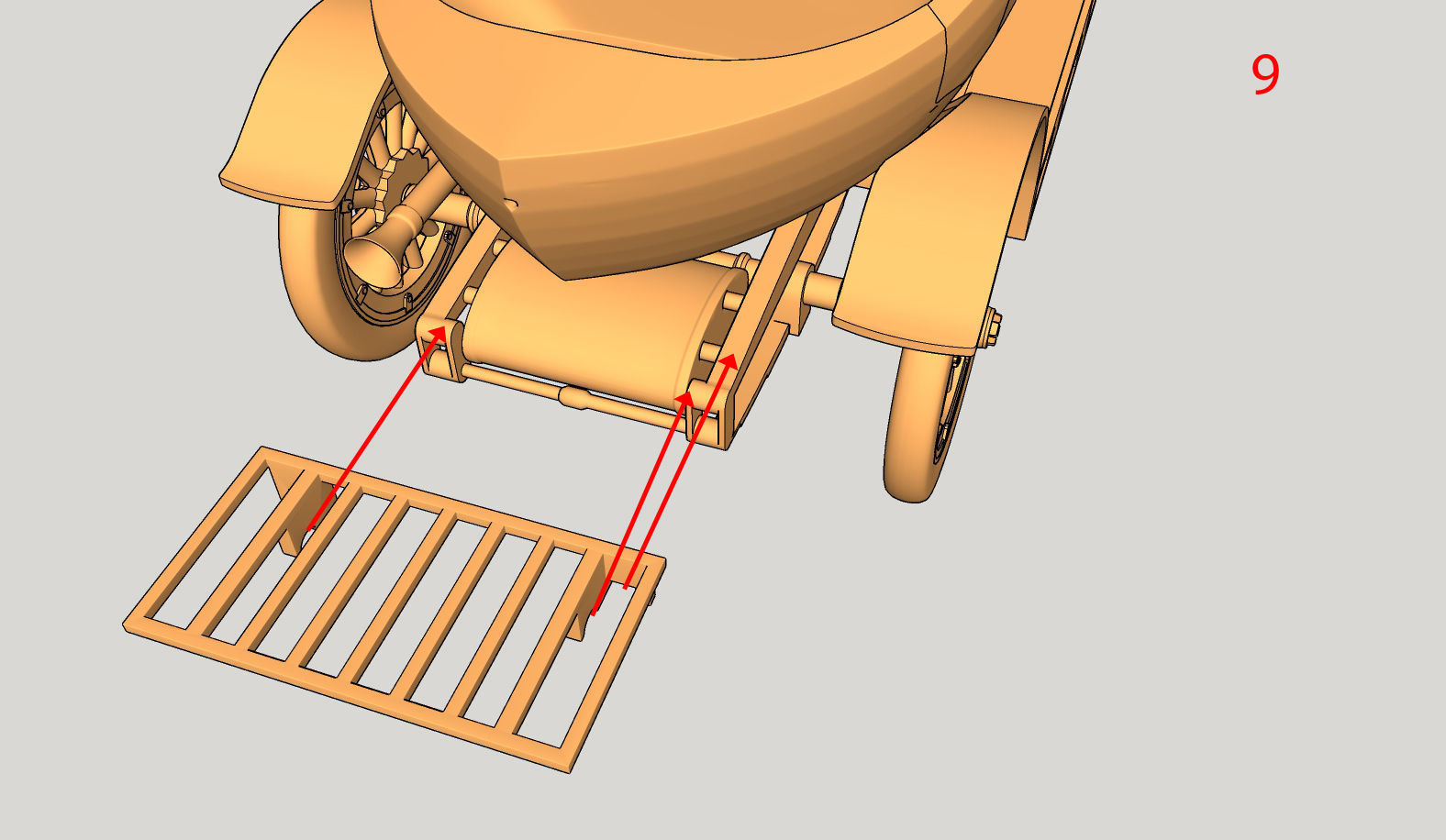 Chitty Chitty Bang Bang car PRINTABLE HIGH POLY 3D 3D model 3D ...