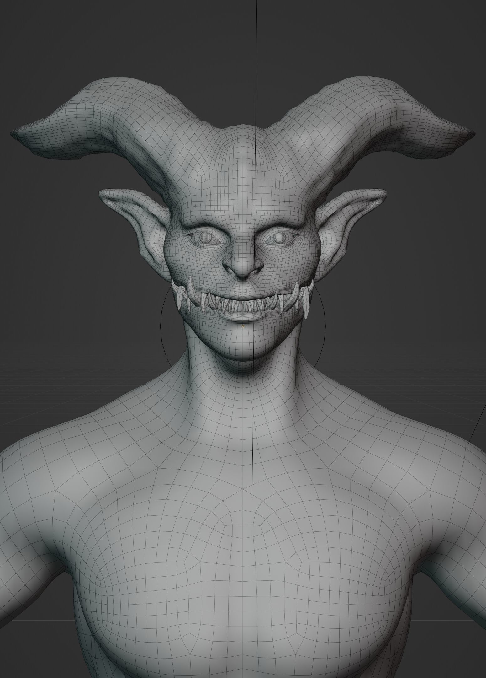 3D model Demon Character VR / AR / low-poly | CGTrader