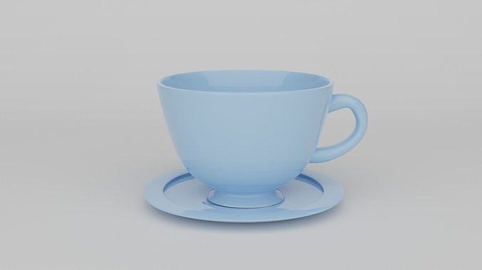 Teacup 3D model | CGTrader