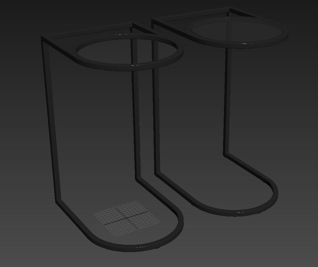 Glass Magazine Table By Nestroots 3D model | CGTrader