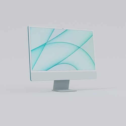Apple M1 iMac 2021 3D model | CGTrader