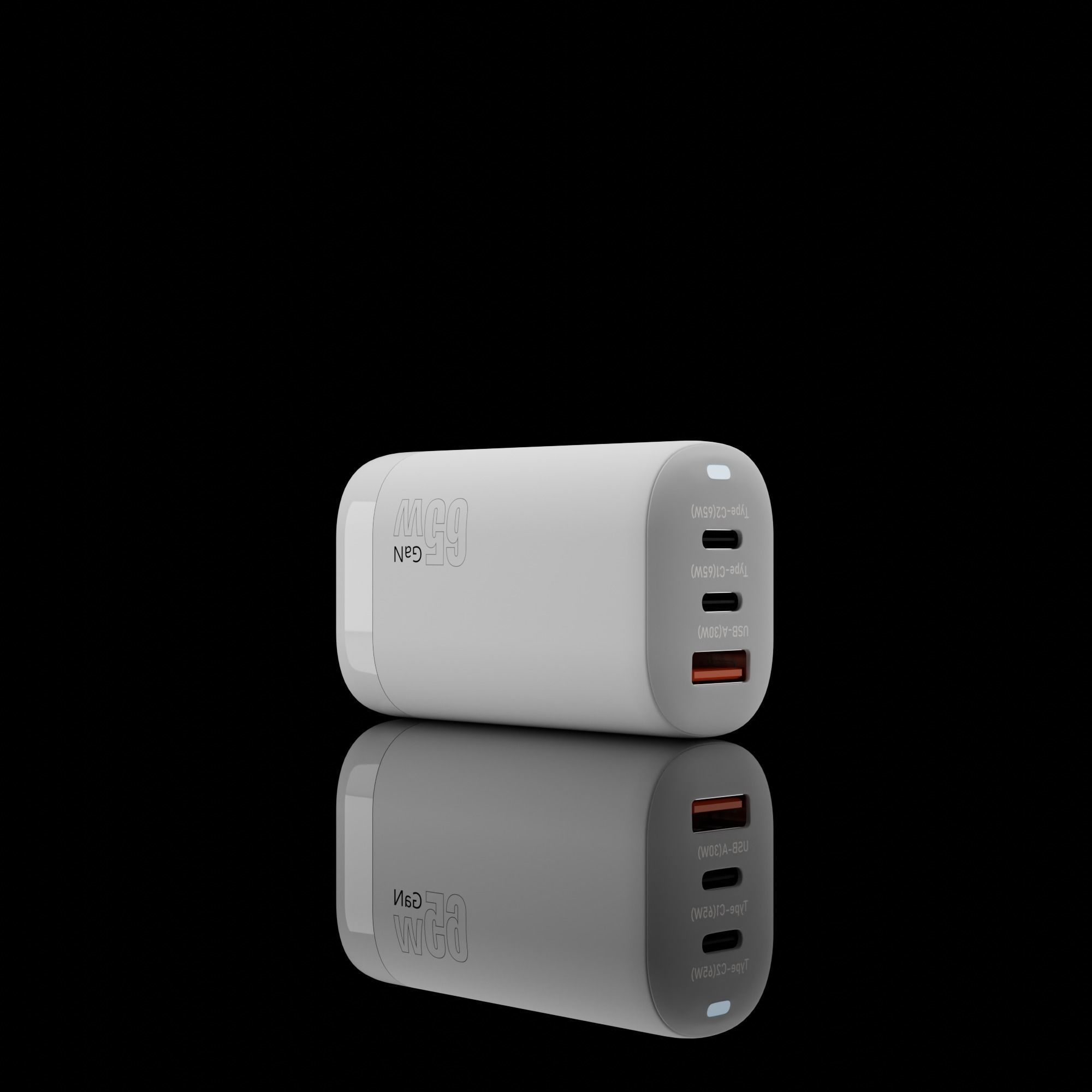 charger adapter 3d model 3D model | CGTrader