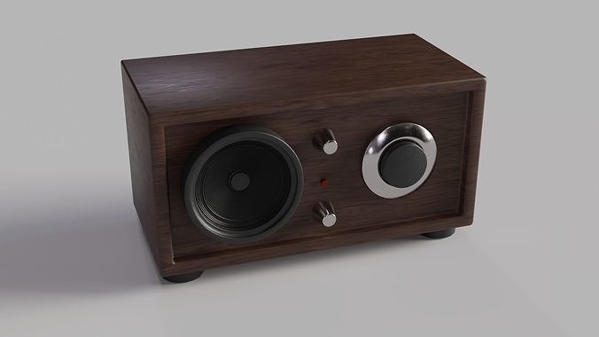 Radio Basic free 3D model | CGTrader