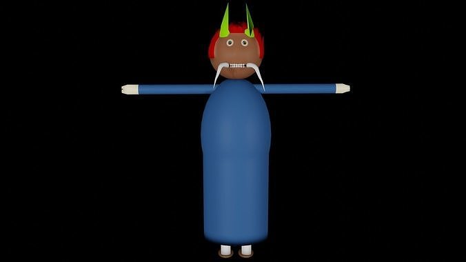 3D model Witch Character Mjo Chudail VR / AR / low-poly | CGTrader