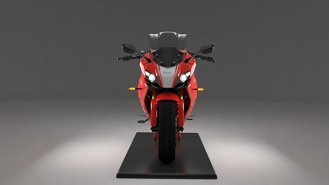 TVS Apache 310 RR made in Blender 3d 3D model | CGTrader