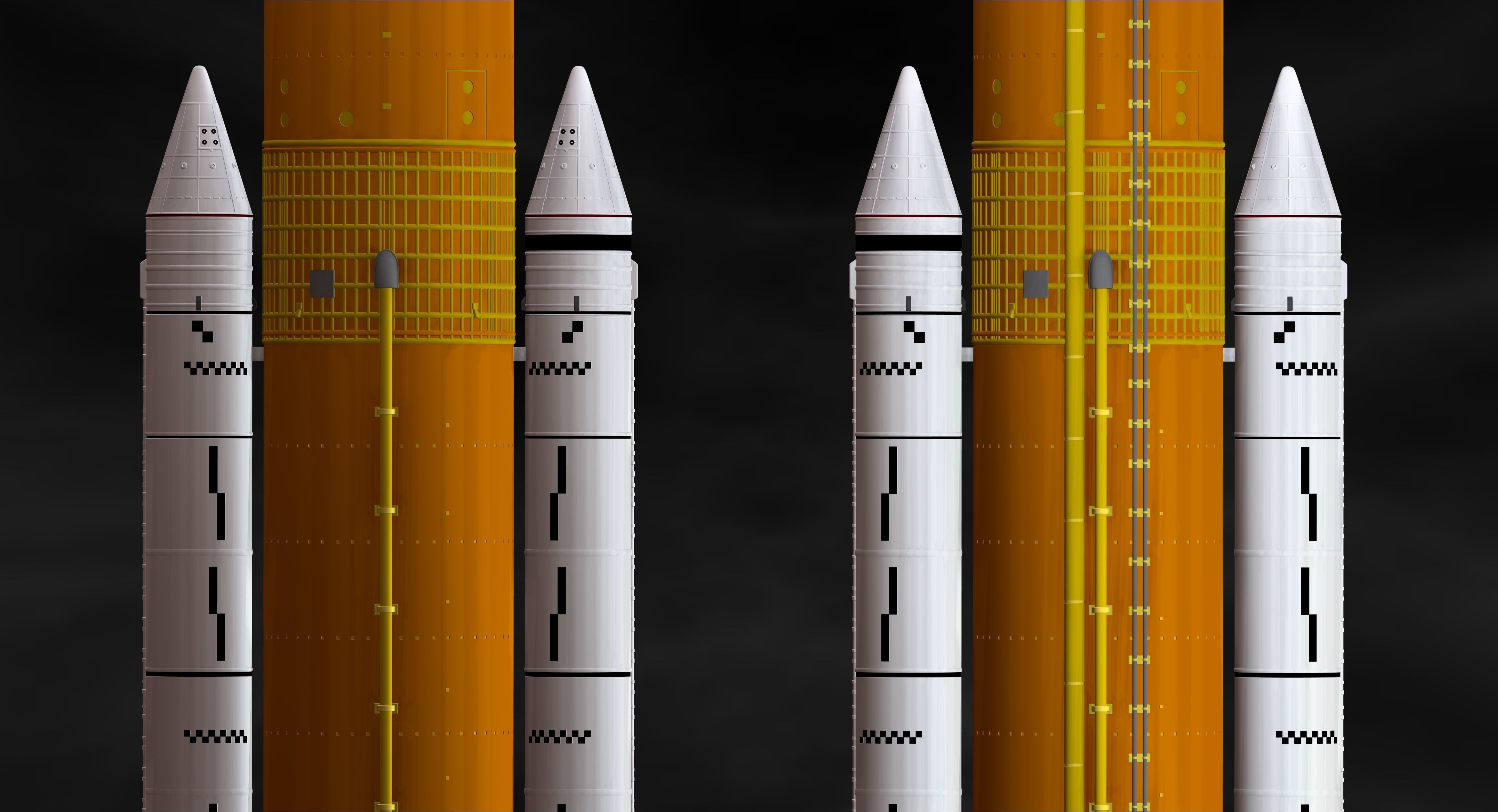 Space Launch System NASA s Artemis I File for 3D Printer 3D model 3D ...