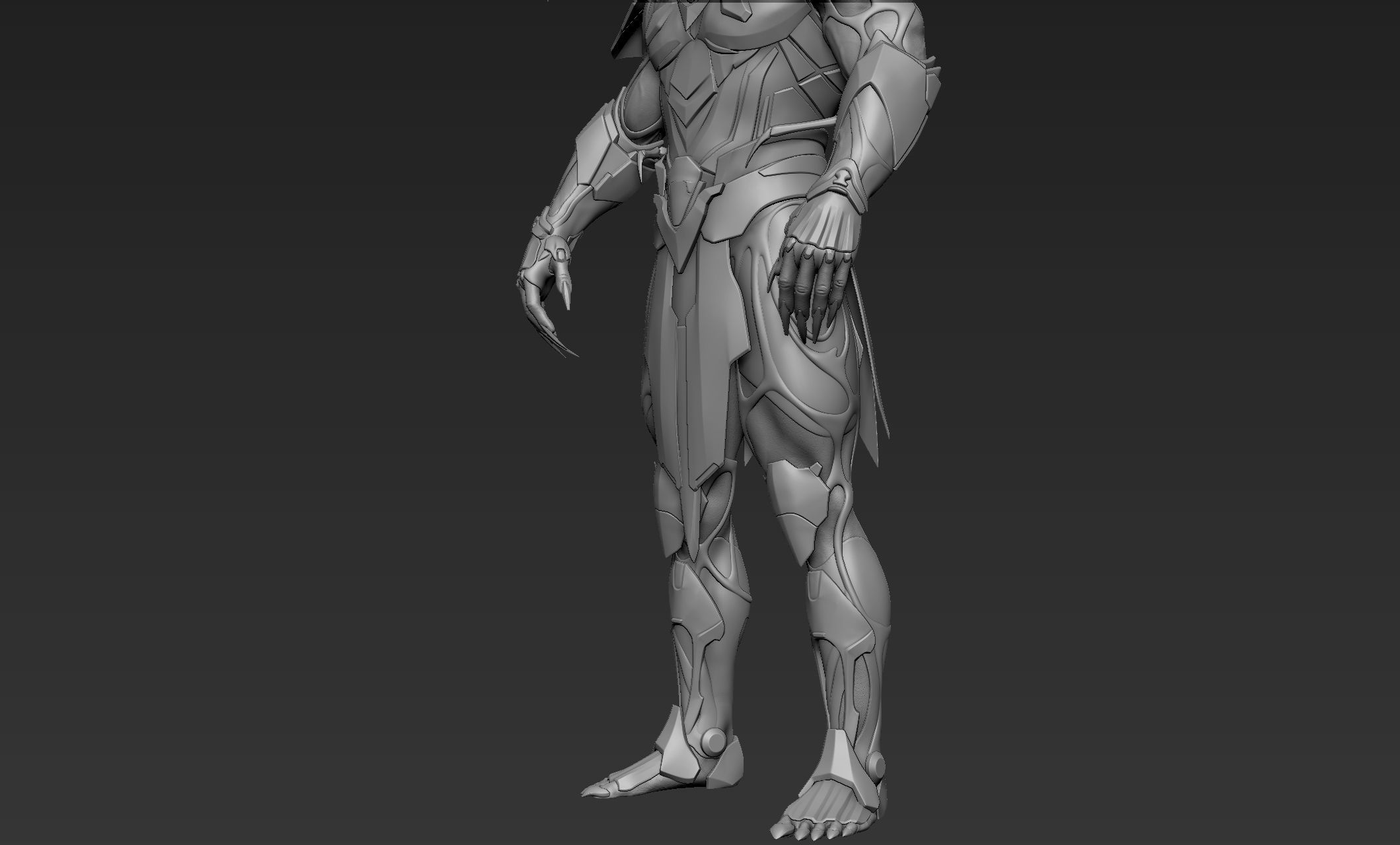 Anubis Cyber Suit 3D model | CGTrader