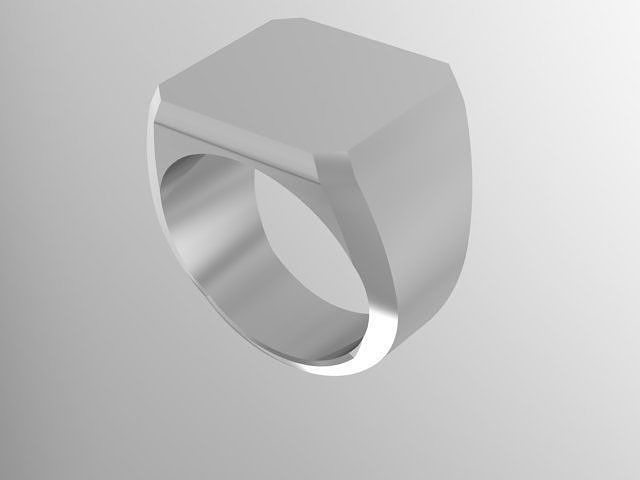 free ring free 3D model 3D printable | CGTrader