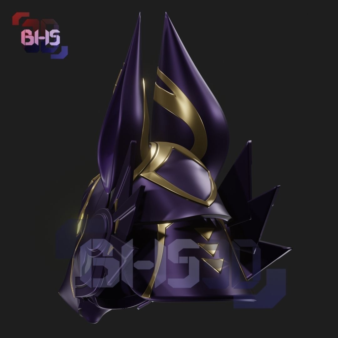 Cyno Helmet Burst mode version 3D model 3D printable | CGTrader