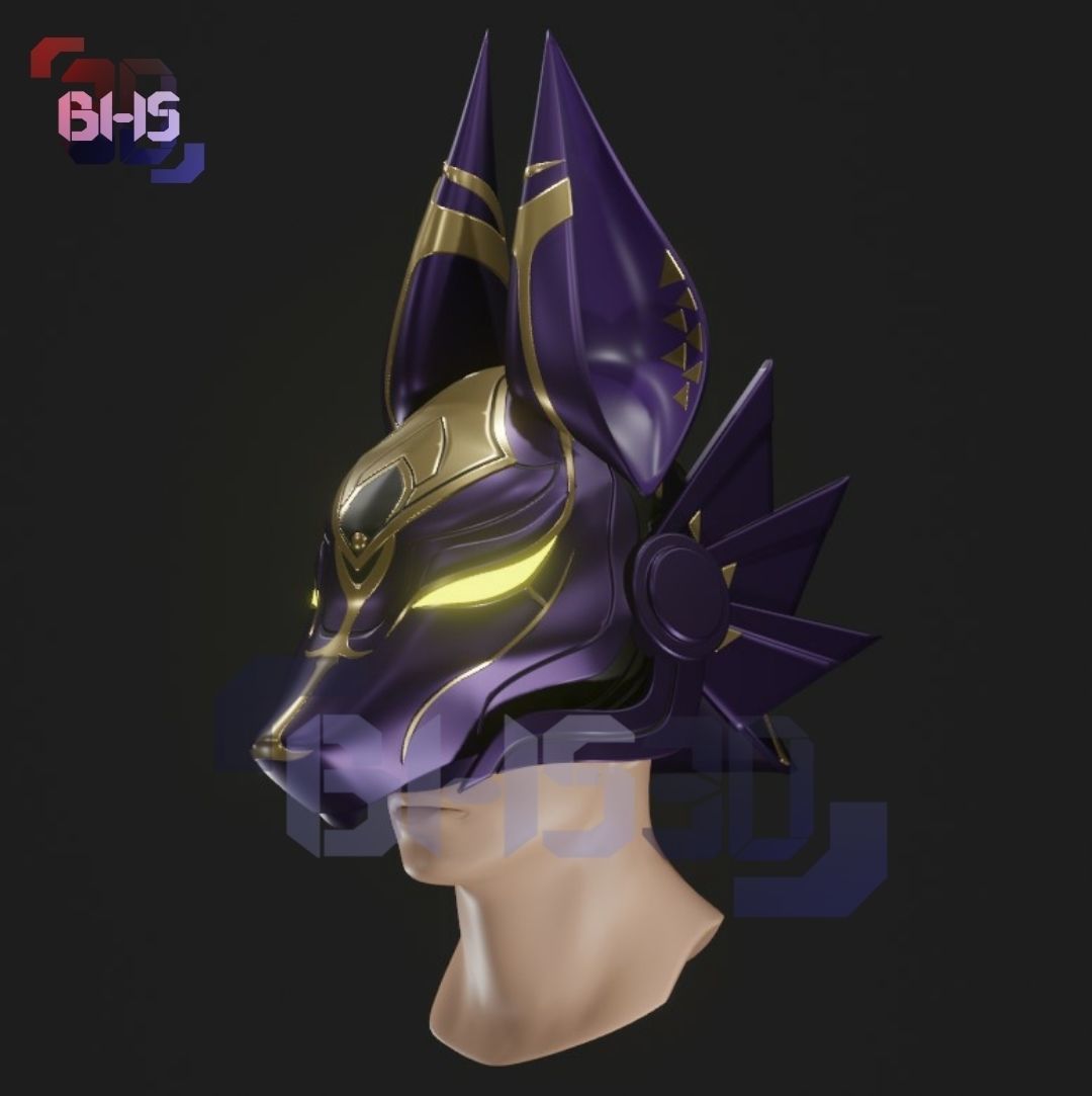 Cyno Helmet Burst mode version 3D model 3D printable | CGTrader