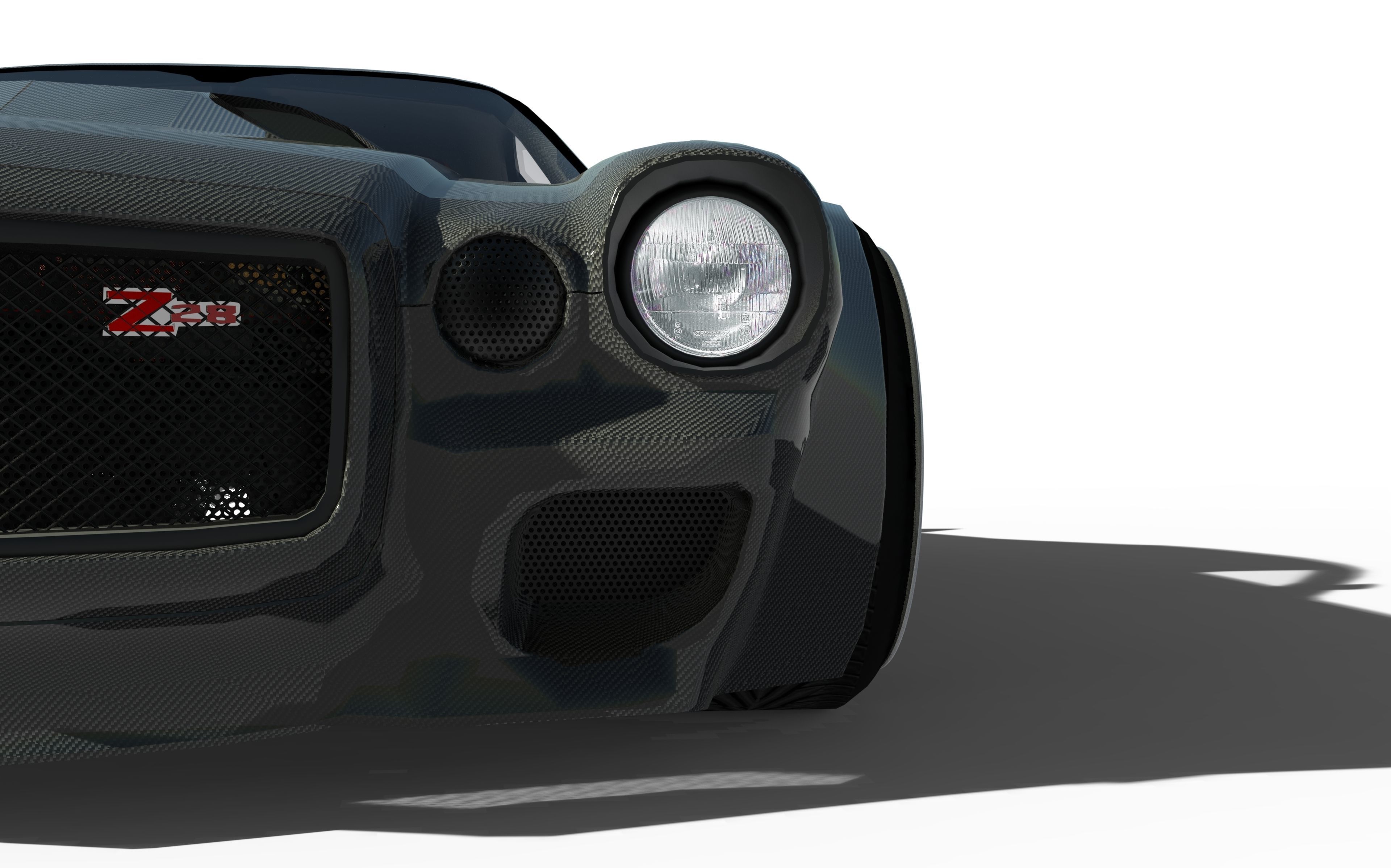 Camaro z28 3D model | CGTrader