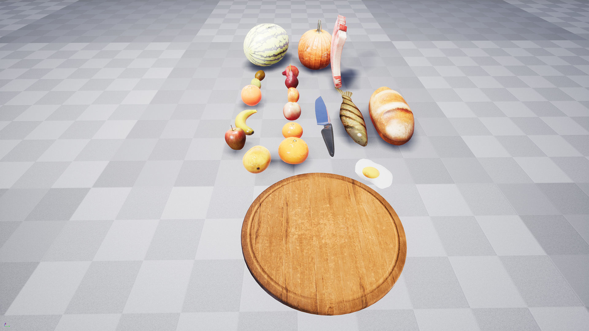 3D model Food Props 40 Variations VR / AR / low-poly | CGTrader