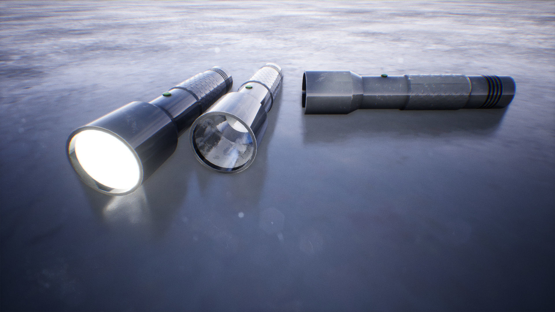 3D model Flashlights 22 Variations VR / AR / low-poly | CGTrader