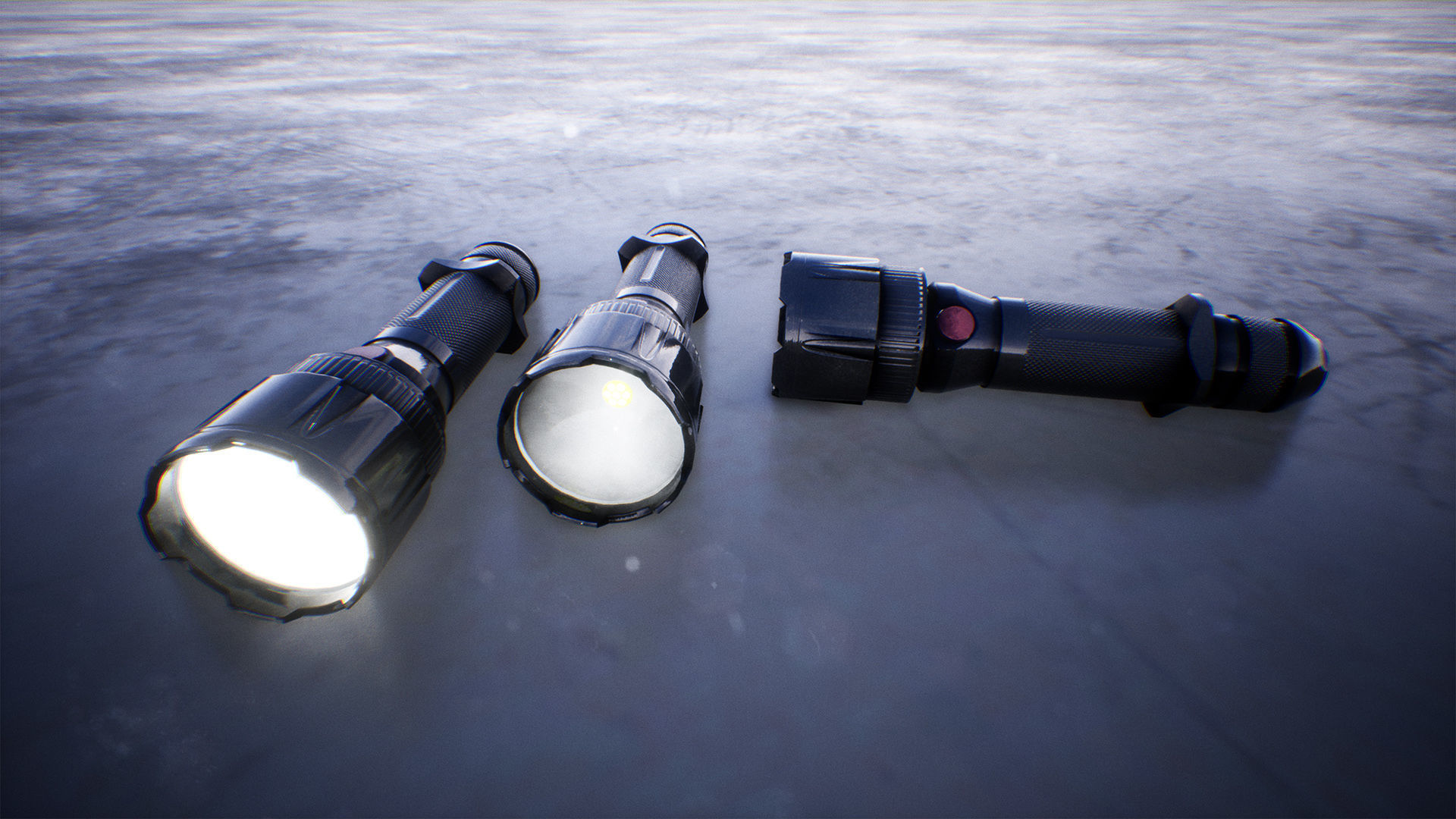3D model Flashlights 22 Variations VR / AR / low-poly | CGTrader