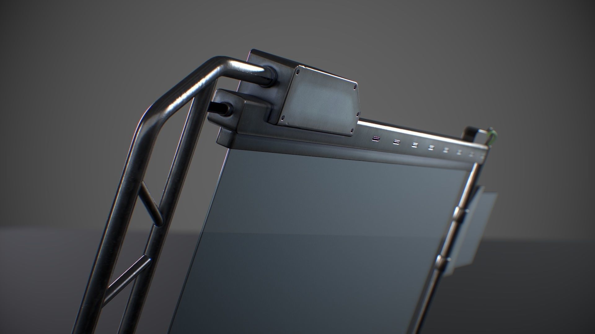 3D model Sci-Fi Screen Display Monitor VR / AR / low-poly | CGTrader