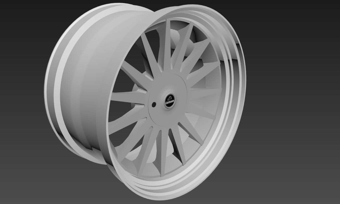 Carlsson Wheel 3-15 3D model | CGTrader