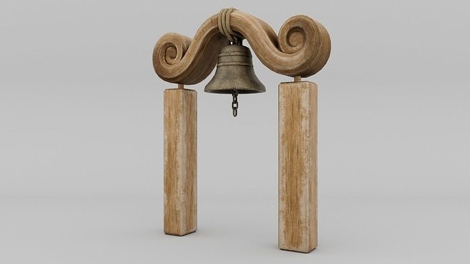 3D model Ships bell VR / AR / low-poly | CGTrader