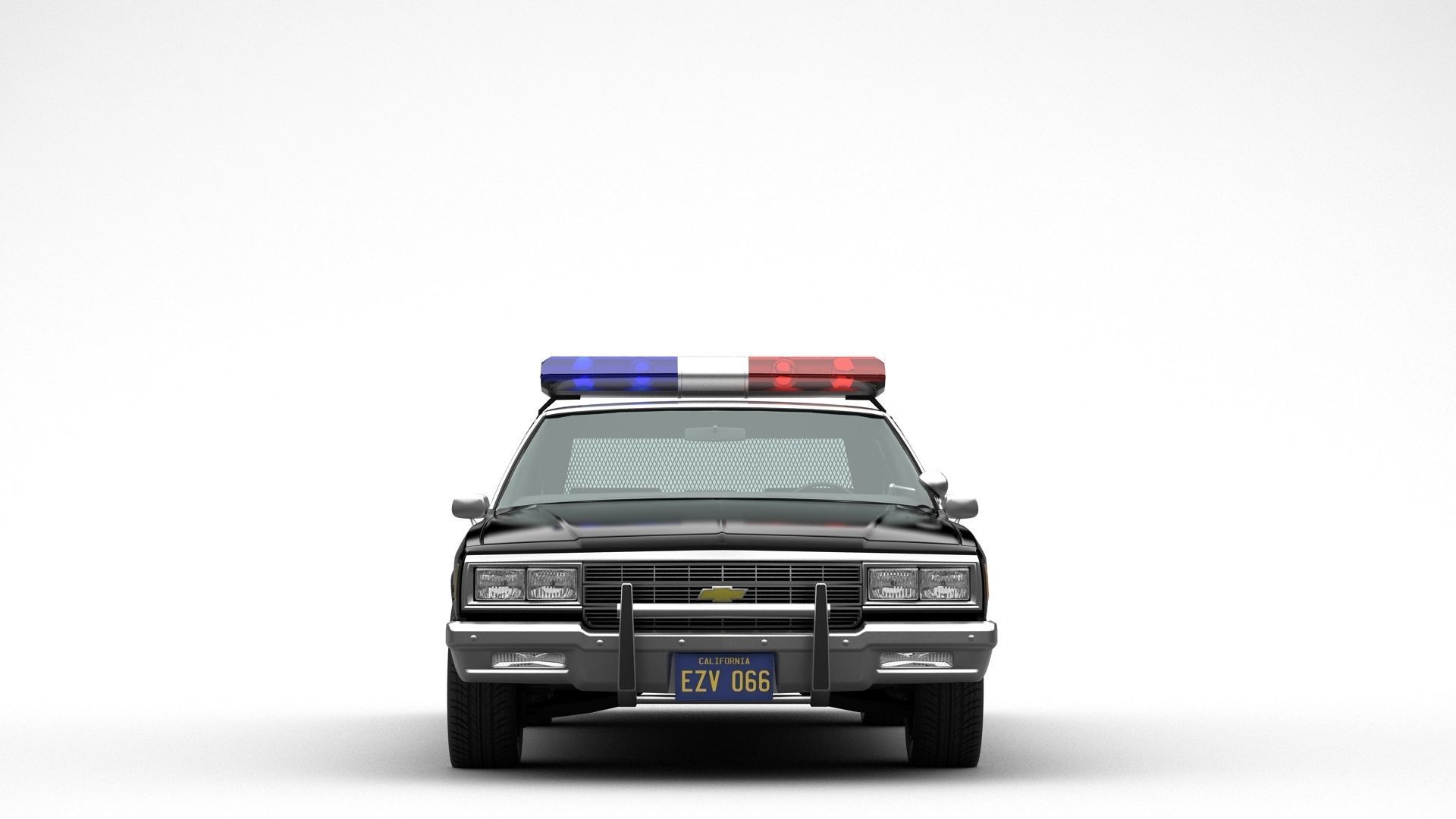 Chevrolet Impala Police 3D model | CGTrader