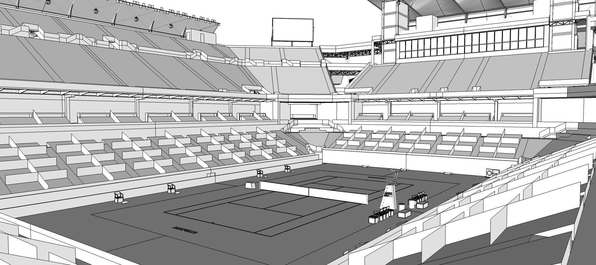 Arena GNP Seguros - Acapulco Mexico 3D model | CGTrader