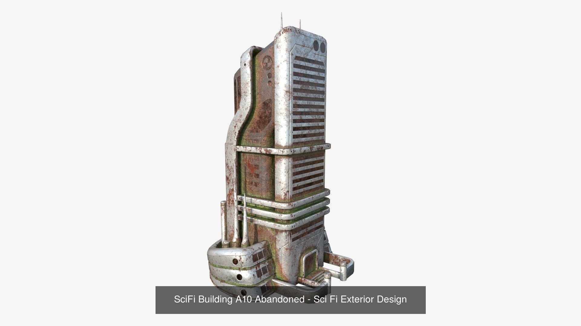 10 SciFi Buildings A Collection - Sci Fi Exterior Design | CGTrader