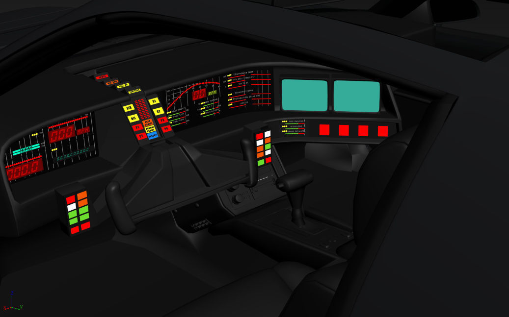 Knight Rider 3D model | CGTrader