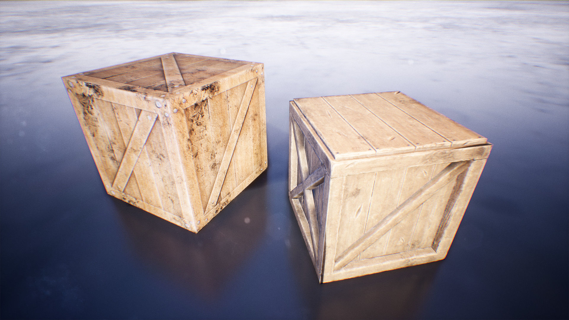 3D model Boxes And Crates 19 Assets VR / AR / low-poly | CGTrader