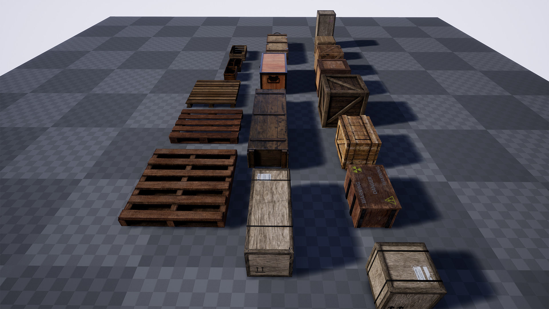 3D model Boxes And Crates 19 Assets VR / AR / low-poly | CGTrader